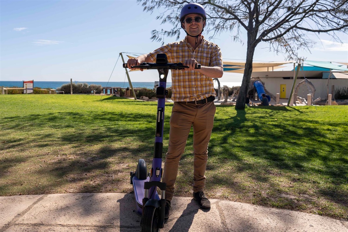 Town partners with Beam Mobility to trial e-scooter service