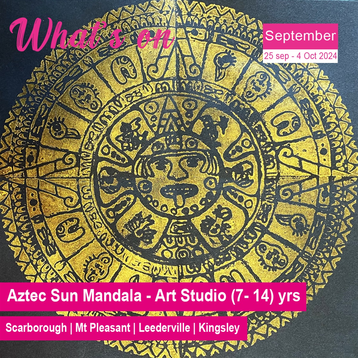 Aztec Sun Mandala